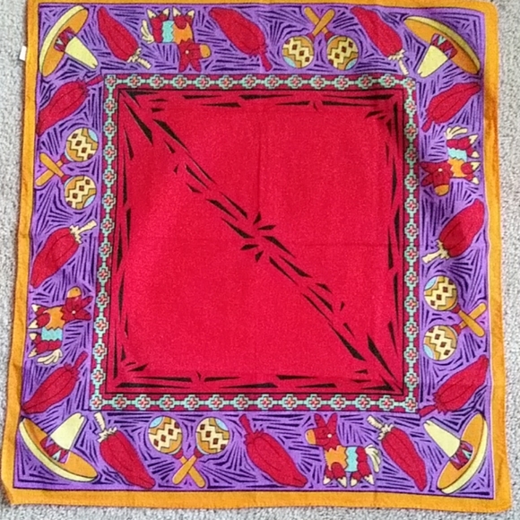 Taco Hot Pepper Bandana | Accessories | Vintage Crazy Taco Pepper ...